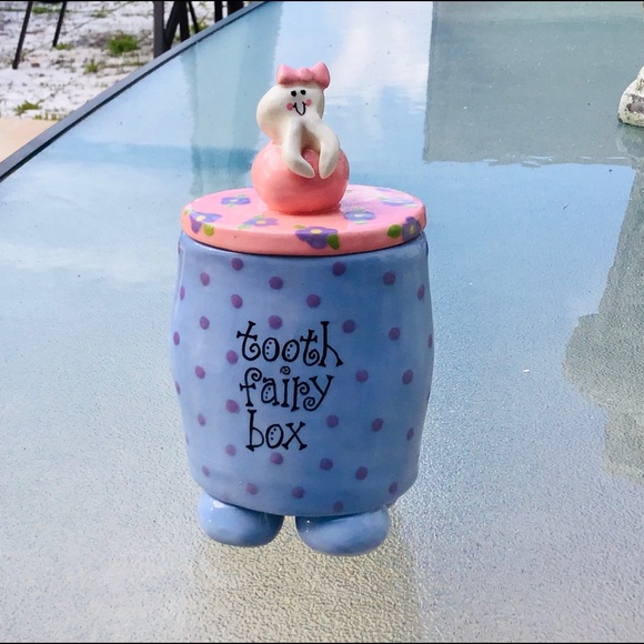 smax | Accessories | Tooth Fairy Ceramic Box | Poshmark